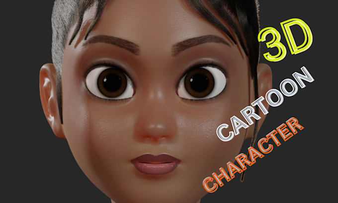 Pro 3d character design rigging for animation cartoon, pixar style ...