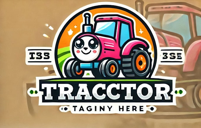Design unique tractor logo by Linda_johans | Fiverr