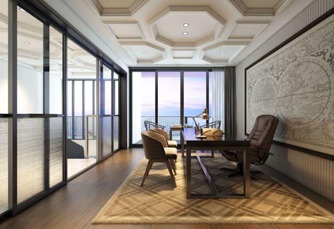 Redesign and render 3d luxury wedding event hall, restaurant design ...