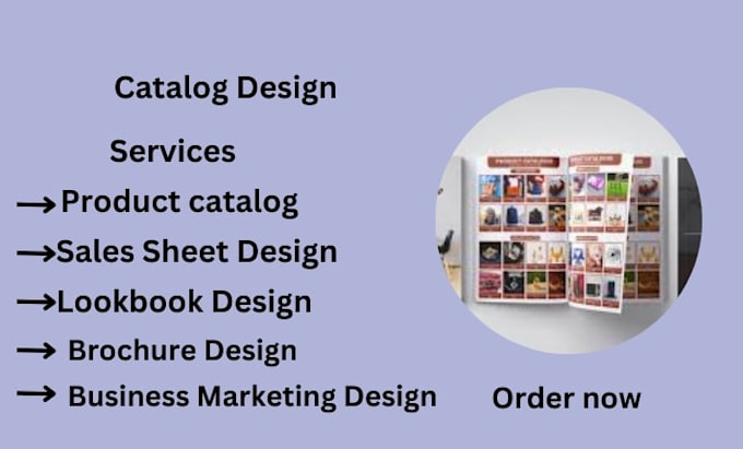 Create a service catalog, lookbook, sales sheet, and brochure for your ...