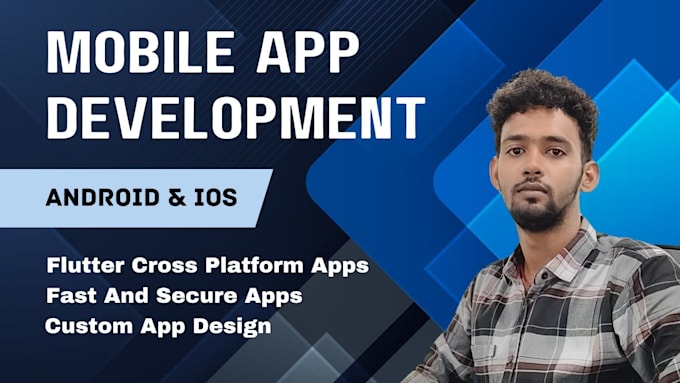 Do flutter app mobile development, android ios app design, flutter app developer by Muthuraj_dev ...
