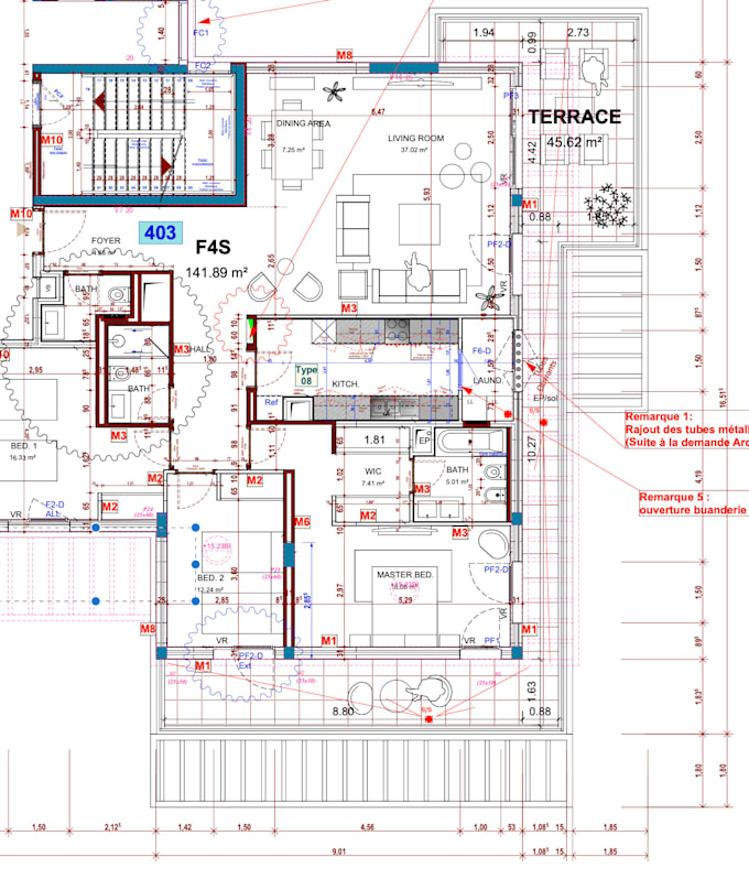 Craft blueprint architectural drawing by Souhaiil | Fiverr