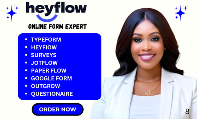 Create jotform typesform goggle form surveys and build lead funnel with heyflow by Scarlett_w20 ...