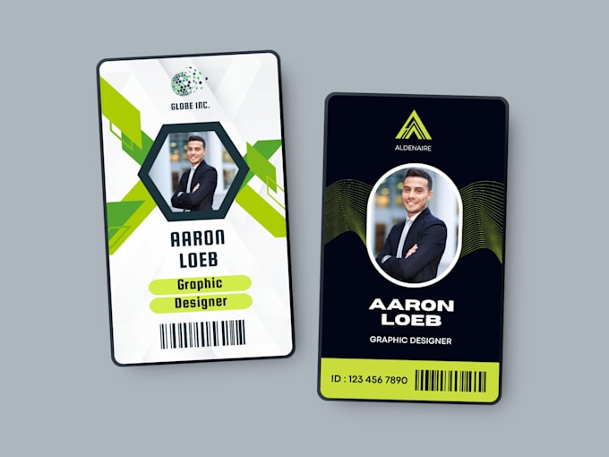 Design professional id cards, badges, and press passes by Shoikot44 ...
