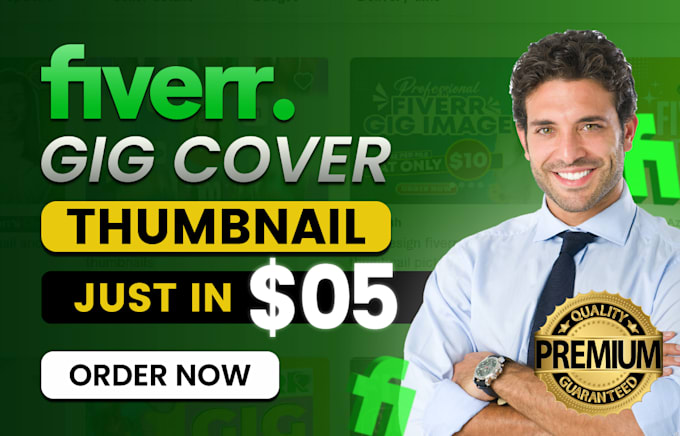 Design fiverr gig thumbnail, fiverr banner, fiverr image by Grafica ...