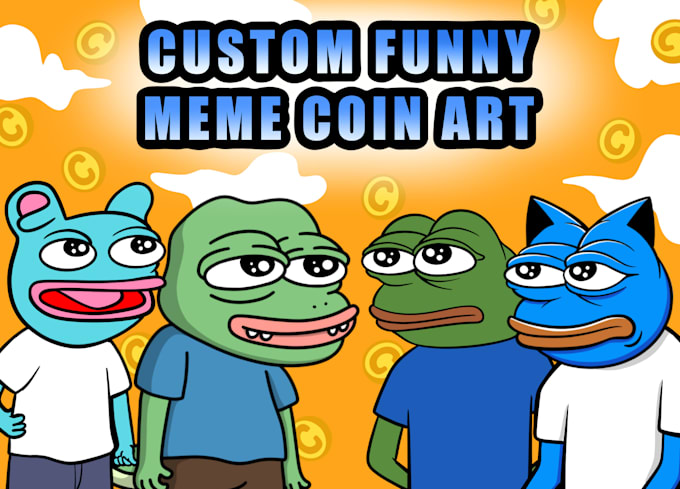 Create custom crypto meme coin art for your social media by Rakaluhur ...