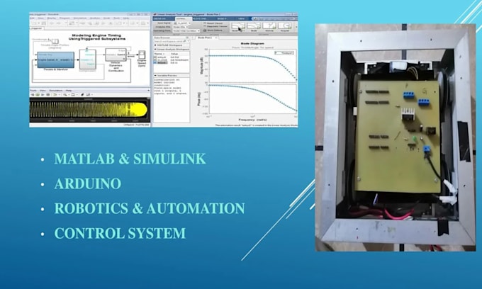 Do mechatronics and control systems using matlab,simulink,arduino by ...