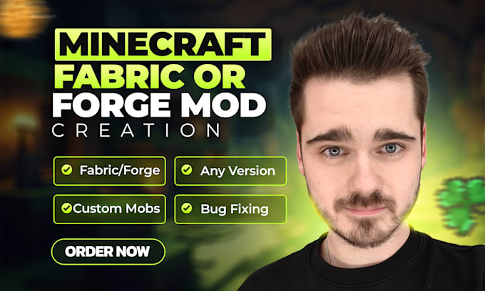 Create a minecraft fabric or forge mod by Toomda | Fiverr