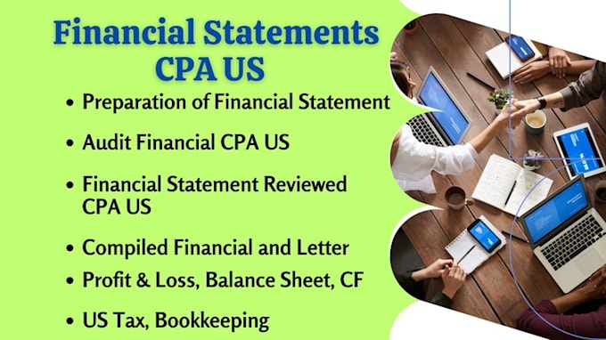 Be cpa us audit review financial statements, cpa letter, bookkeeping by ...