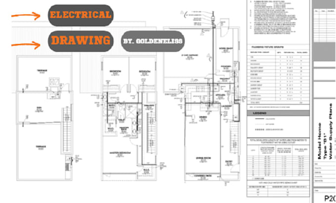Do mep plumbing electrical or hvac drawing for city permit by ...