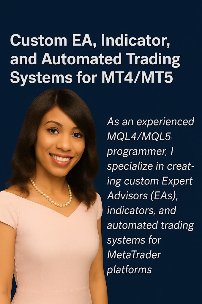 Develop custom mql4, mql5 expert advisors, indicators, and scripts by Metatrader4and5 | Fiverr