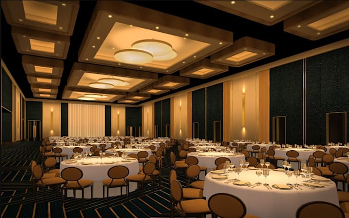 Redesign 3d rooftop interior,cozy bedroom,3d lobby building,retail ...