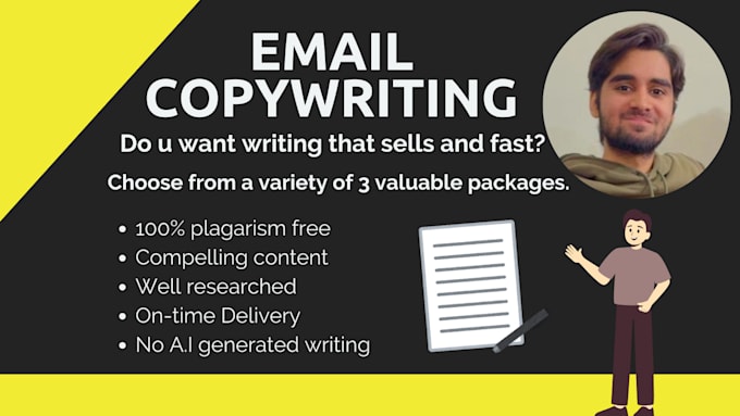 Provide high converting email copywriting services by M_abbas_haider | Fiverr