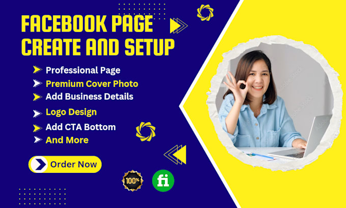 Design a professional facebook page with logo and cover by Mahida_islam ...