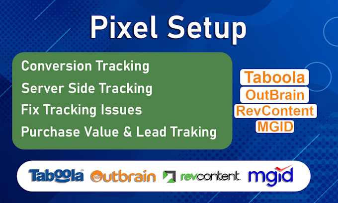 Setup pixel outbrain, taboola, yahoo gemini, native ads conversion tracking gtm by Farhanfuadm ...