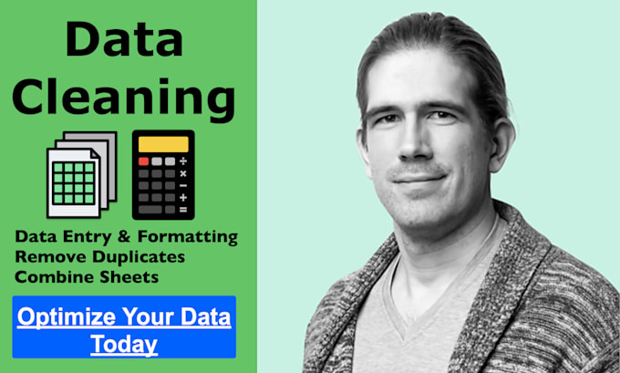 Clean, organize and format excel or csv data by Bloomfieldtm | Fiverr