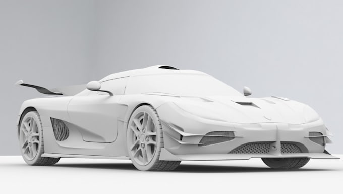 Carve digital car sculpture,cad design,be zbrush,rhino design,stl ...