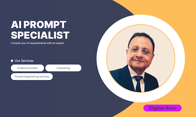 Expertly craft ai prompts and teach prompt engineering by Texarun | Fiverr