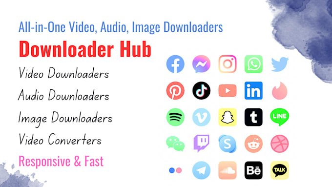 Create your all in one media downloader and video converter multi tool script by Saad__developer ...