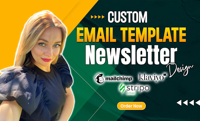 Create a professional html email template or newsletter design by ...