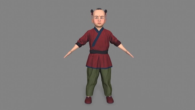 Be your modeler 3d blender realistic game character,using unreal engine ...