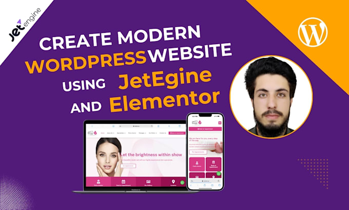 Create wordpress website using crocoblock jet engine, woocommerce and ...
