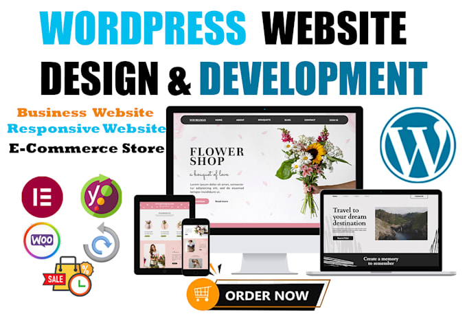 Build a modern wordpress website design and redesign your website by Ashikur_rahmanr | Fiverr
