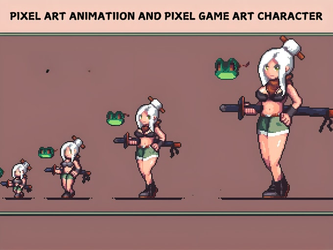 Pixel Art Animation Pixel Game Art Pixel Art Character 2d Spritesheet Pixel By Feliciaemma