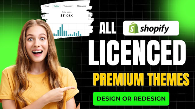 Install the theme that converts the best shopify theme by Hamidrazayasin | Fiverr
