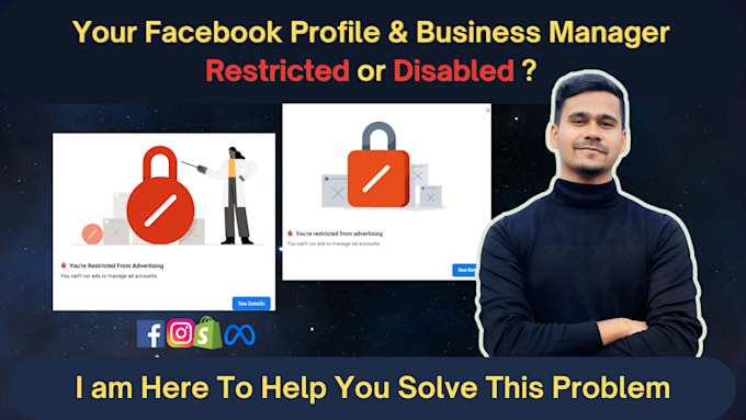 Fix issues or setup facebook business manager and ads account by Rohan515858 | Fiverr