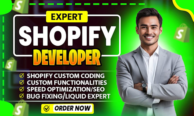 Do Shopify Custom Coding Bug Fixing Liquid Coder Shopify Developer