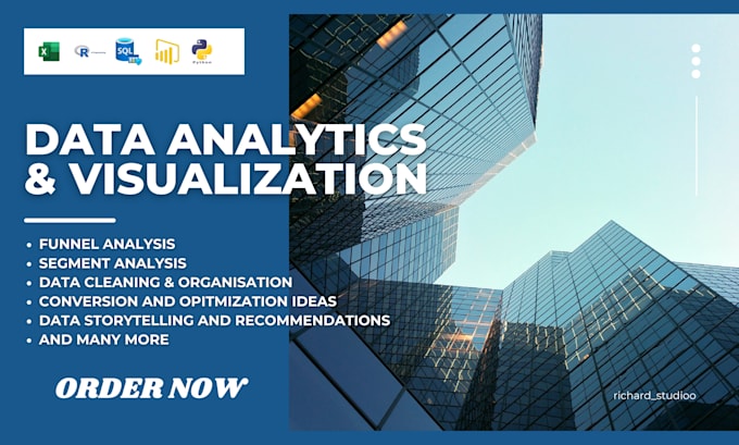 Do data analysis and visualization by Richard_studioo | Fiverr