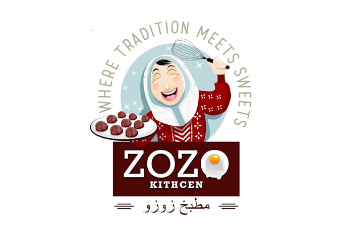 Design a custom mascot themed traditional kitchen logo by ...