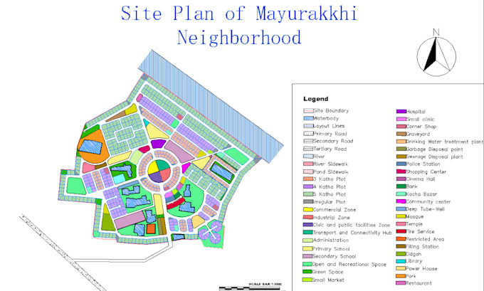 Create layout plan for neighborhood and housing society by Aurin_techx ...