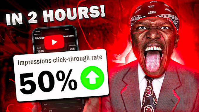Design viral clickbait thumbnails or miniature by Povazen | Fiverr