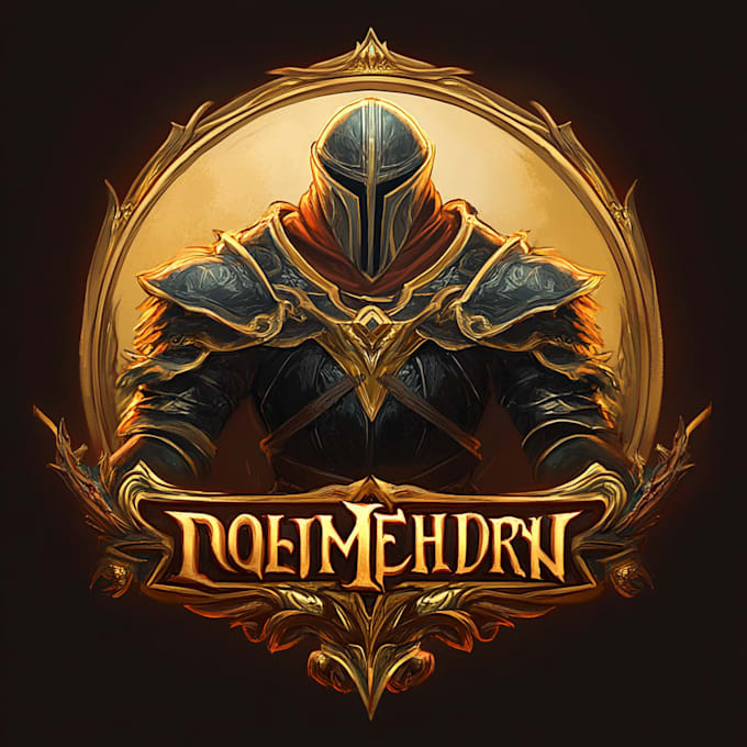 Design unique medieval, fantasy, rpg, mmorpg game logo title by ...