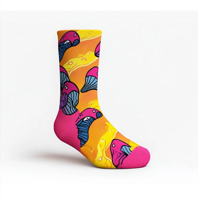 Design unique sock for you by Colgreris | Fiverr