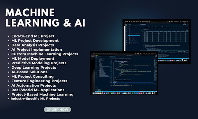Do machine learning, deep learning projects by Zaid1899 | Fiverr