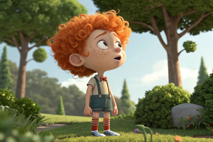 Create 3d pixar characters and consepts by Cocosr | Fiverr