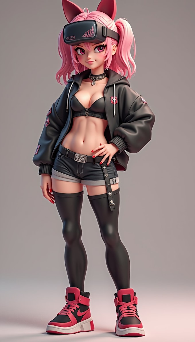 Model furry vtuber model, 3d vrchat nsfw avatar, vseeface streaming, animaze by Punckity | Fiverr