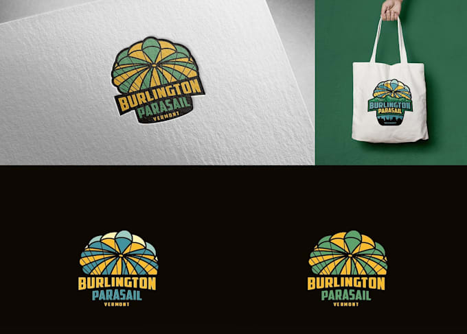 Design a modern minimalist parasail brand logo by Hongbrock | Fiverr
