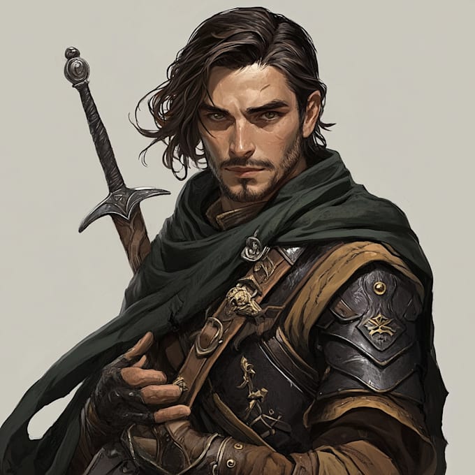 Make your dnd character art by Dakotanichol | Fiverr