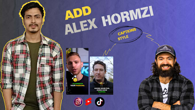 Edit instagram reels, youtube shorts and tiktok like alex hormozi ...