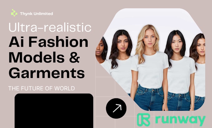 Create photo realistic ai fashion model, ai apparel, ai garment, ai ...