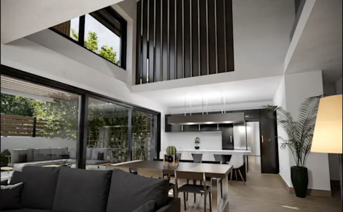 Do architect interior exterior design, realistic 3d render sketchup using vray by Kaybe_ | Fiverr