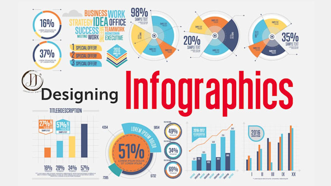 Do professional infographics design visual content data information and ...
