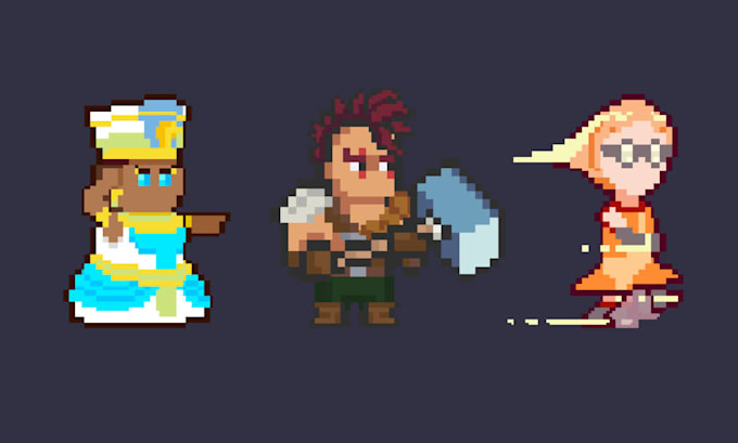 Draw 2d pixel game art, pixel tilesets, pixel map, pixel background and ... Draw 2d pixel game art, pixel tilesets, pixel map, pixel background and ...