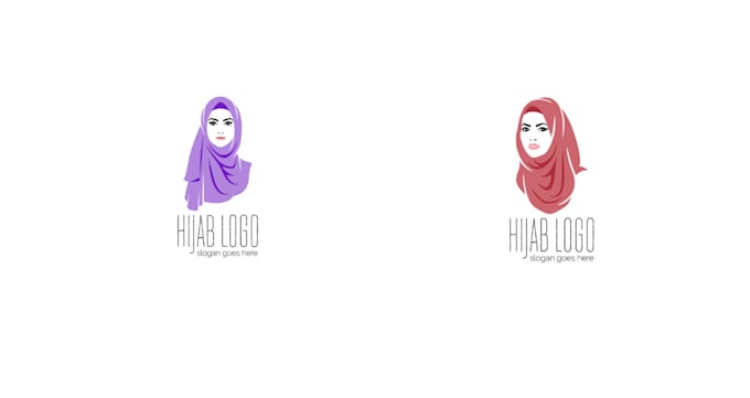 Create a burqa, abaya, khimar, cosmetic, beauty, fashion hijab logo by ...