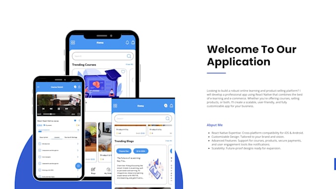 Build an lms mobile app for ios and android with online learning by ...