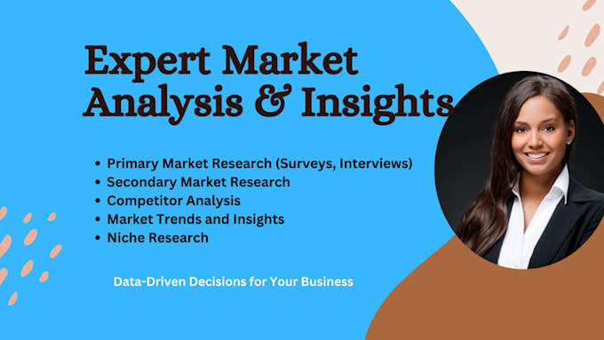 Conduct comprehensive market research, competitor analysis, niche ...